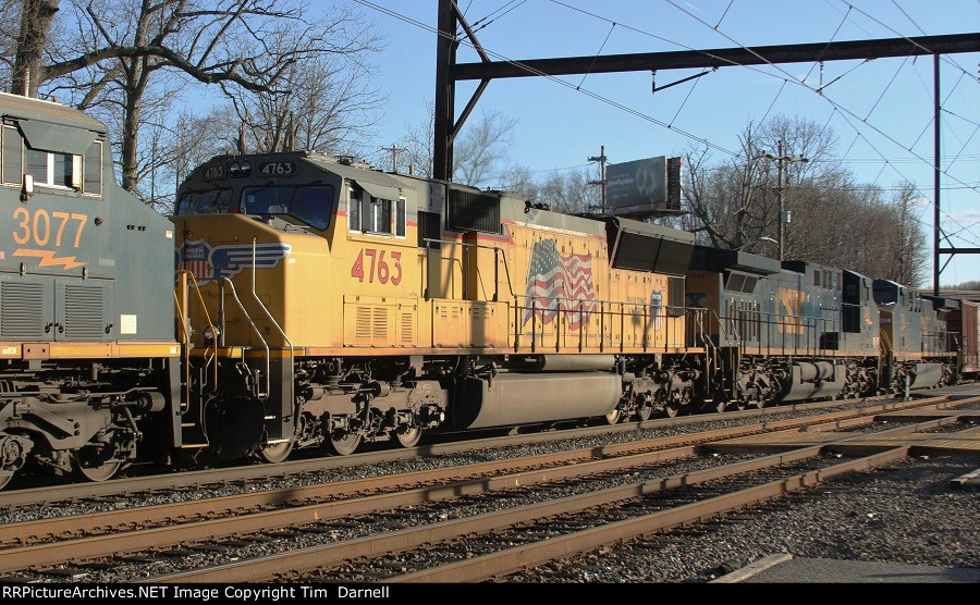 UP 4763 on CSX Q438